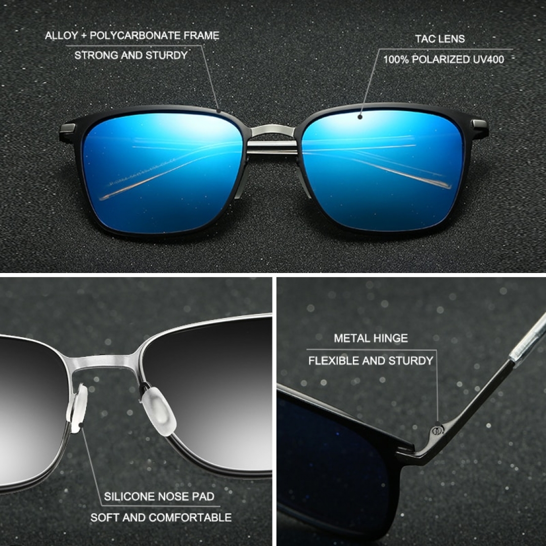 Simprect Polarized Sunglasses Men Uv400 High Quality
